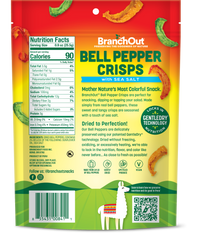 Bell Pepper Crisps – Crunchy Veggie Snack | BranchOut – BranchOut Food